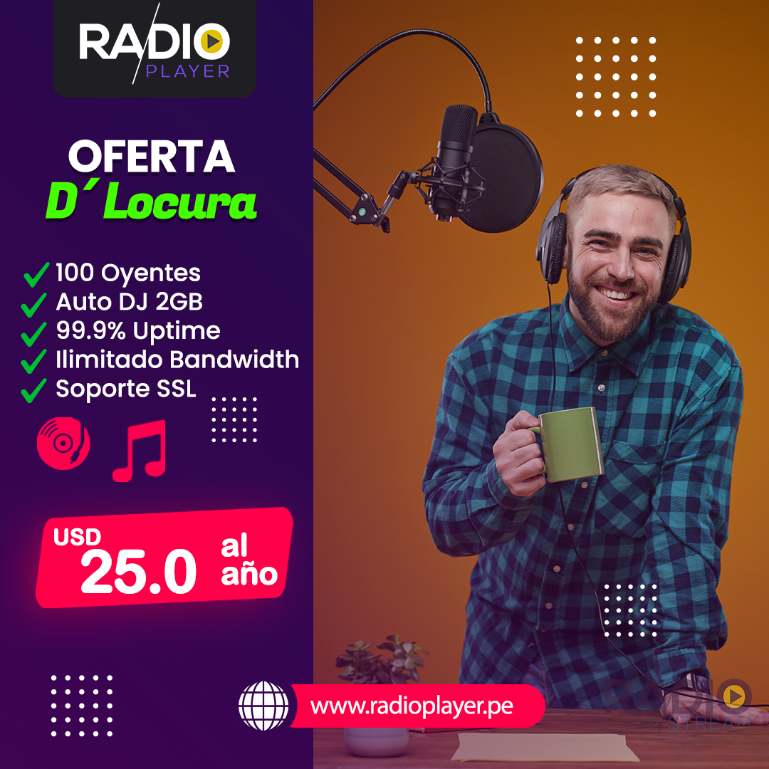 RADIO STREAMING | Crea Radio en Vivo con Radio Player